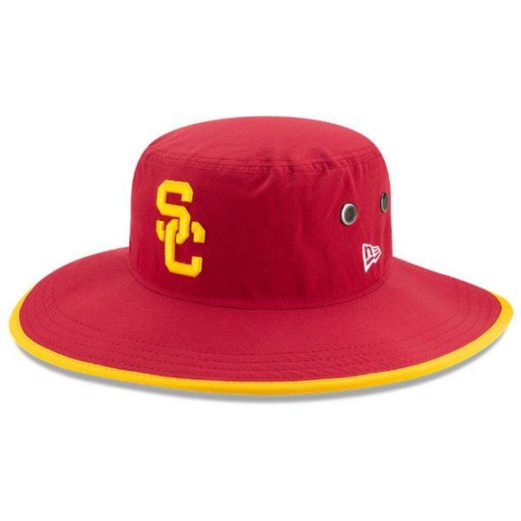 New Era | Accessories | Usc Trojans New Era Basic Bucket Hat | Poshmark